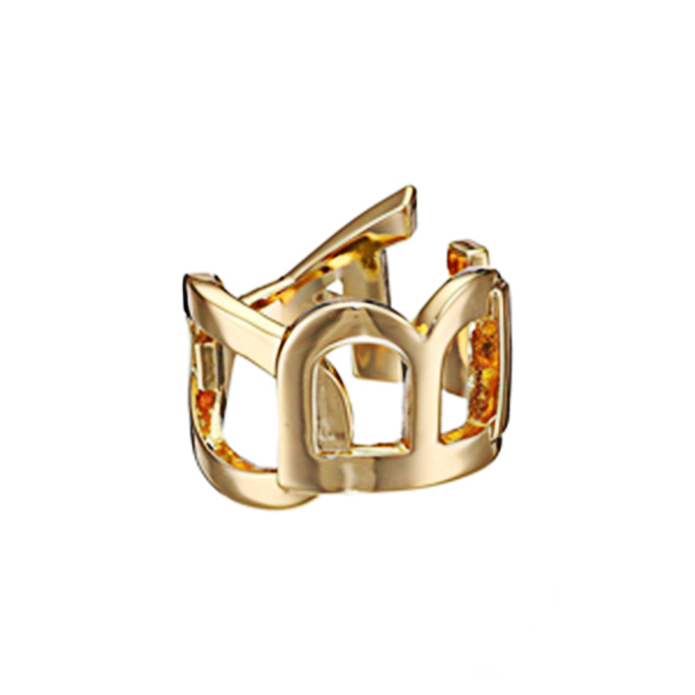 OBEY CIPHER RING GOLD | YEAH!