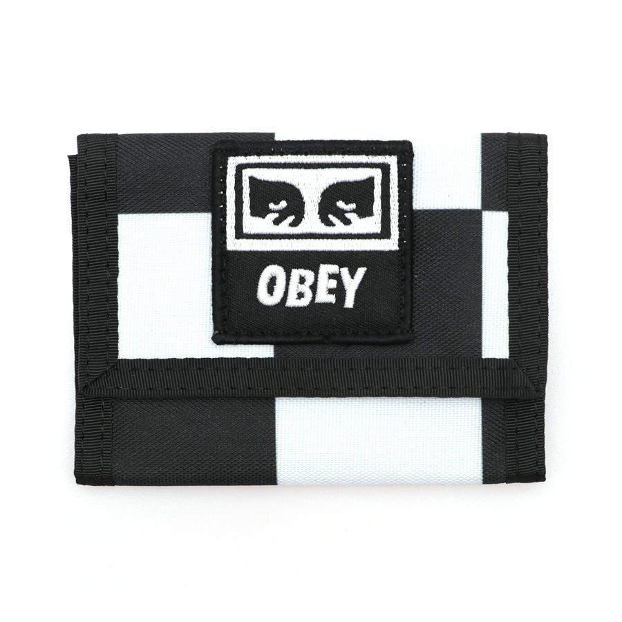 OBEY DROP OUT TRI FOLD CHECKER | YEAH!