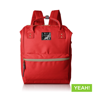 ANELLO CANVAS RUCKSACK RED | YEAH!