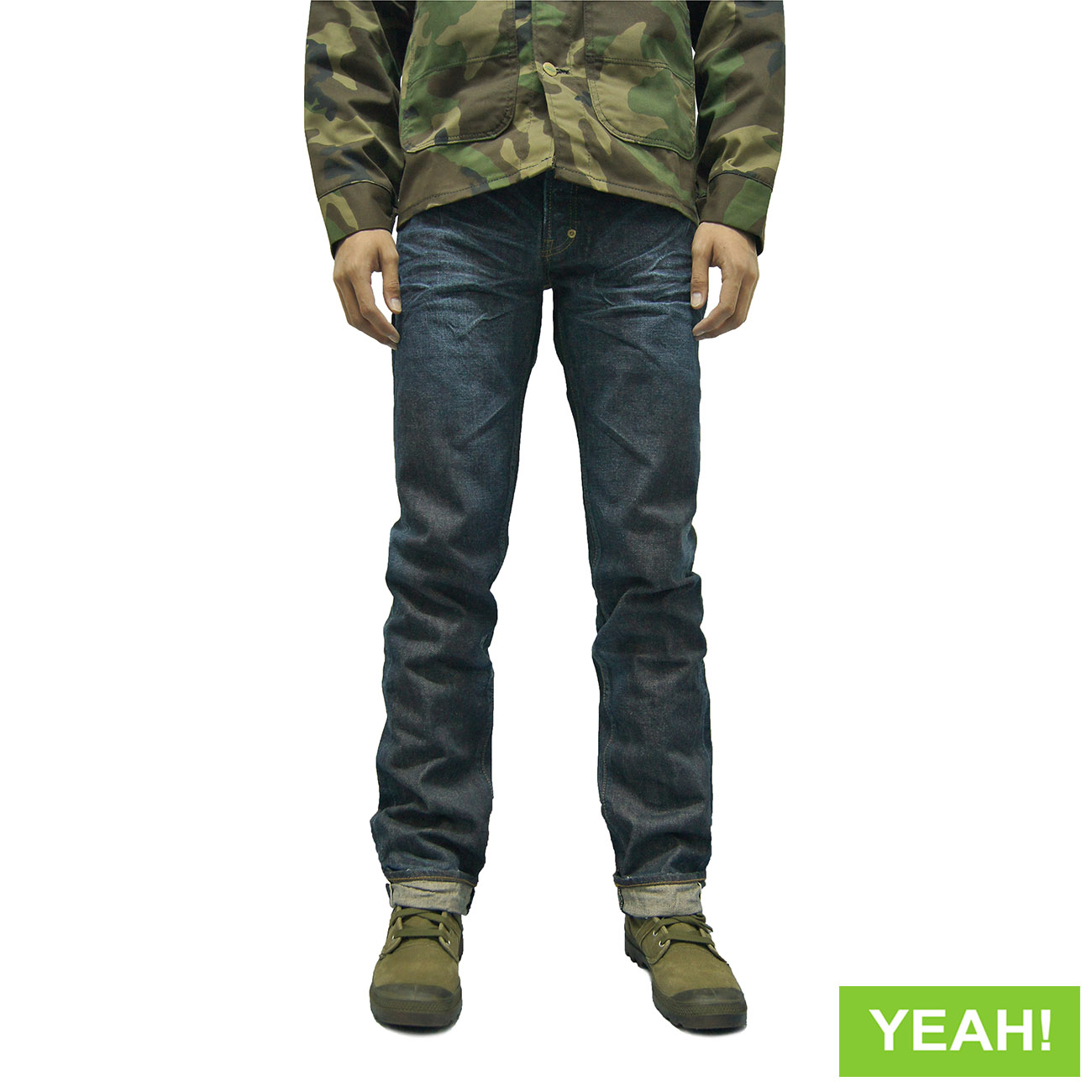 PRPS 6 MONTH WASH RAMBLER (E63P132V) BROWN SELVAGE | YEAH!