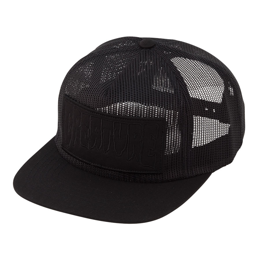 CREATURE REVERSE PATCH TRUCKER BLACK | YEAH!