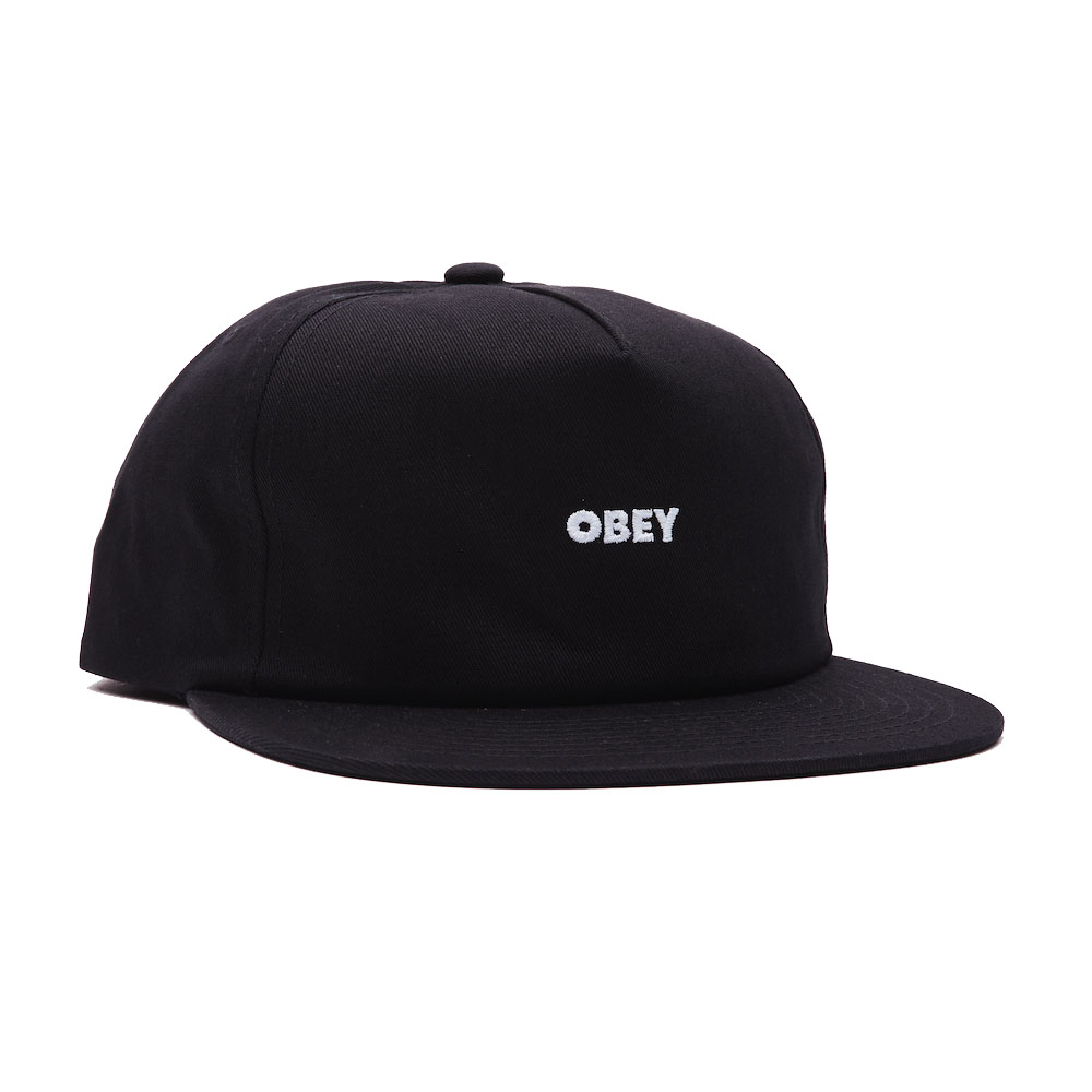 OBEY BOLD SNAPBACK BLACK | YEAH!