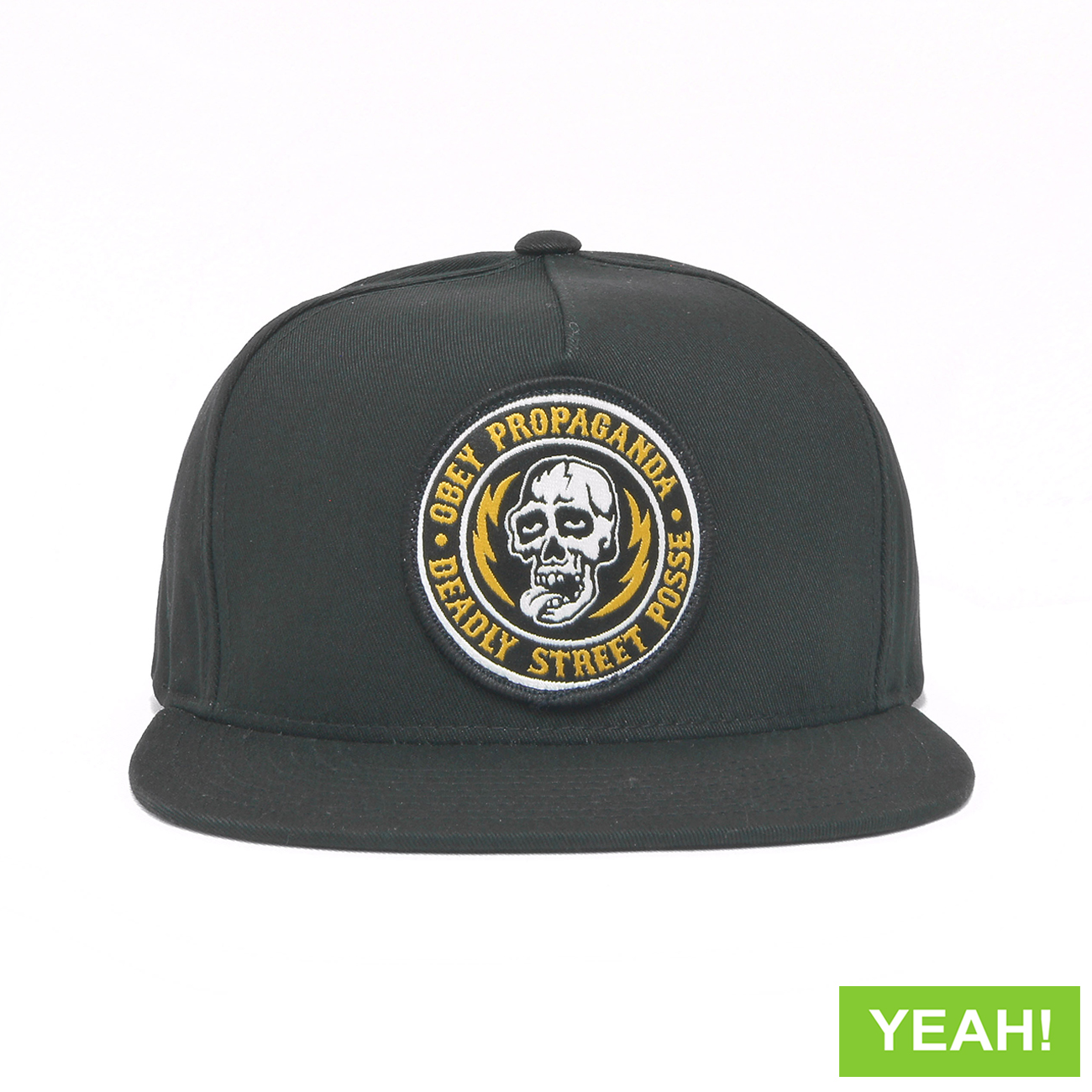 OBEY DEADLY SNAPBACK BLACK | YEAH!