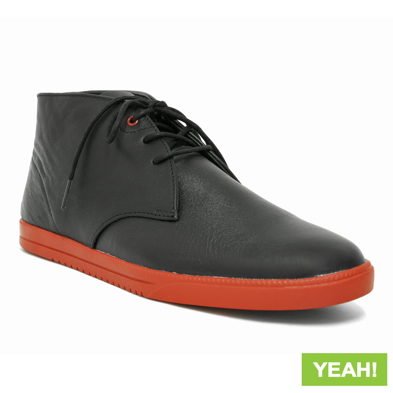 CLAE STRAYHORN BLACK LEATHER NUBUCK | YEAH!