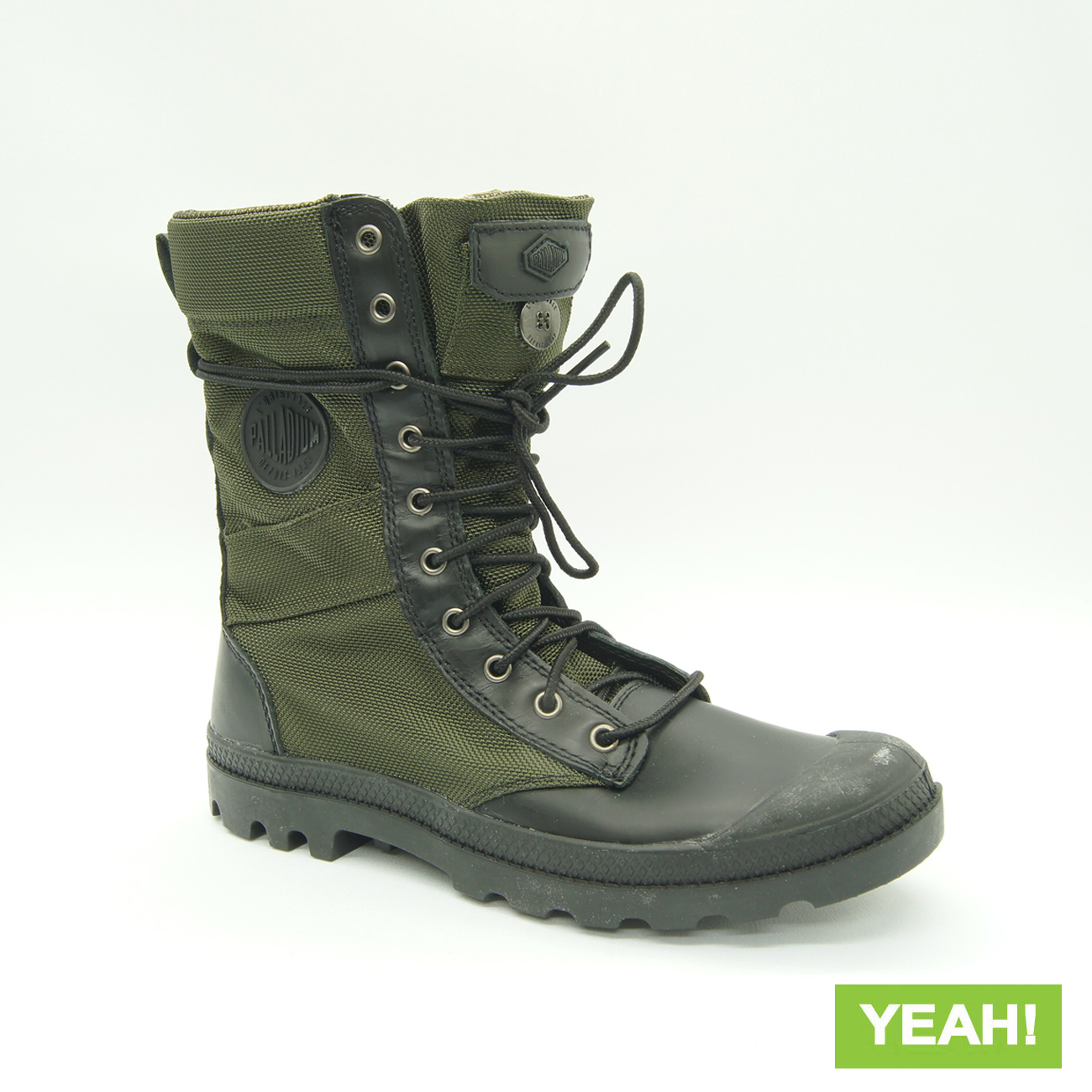 PALLADIUM PAMPA TACTICAL OLIVE DRAB BLACK | YEAH!
