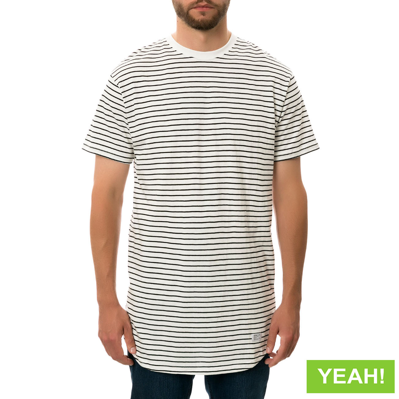 AKOMPLICE BLACK STRIPED MOAN BLACK WHITE | YEAH!