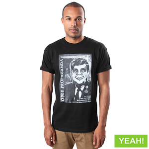 OBEY POLITICAL PROPAGANDA BLACK | YEAH!