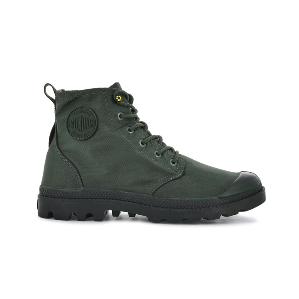 PALLADIUM PAMPA RCYCL WP+ OLIVE NIGHT | YEAH!